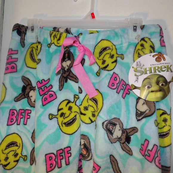 Dreamworks | Intimates & Sleepwear | Nwt Dream Works Shrek Fuzzy Pajama ...